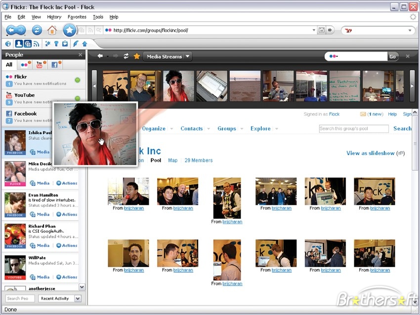 Flock Browser indir - Windows 10 - indirVip