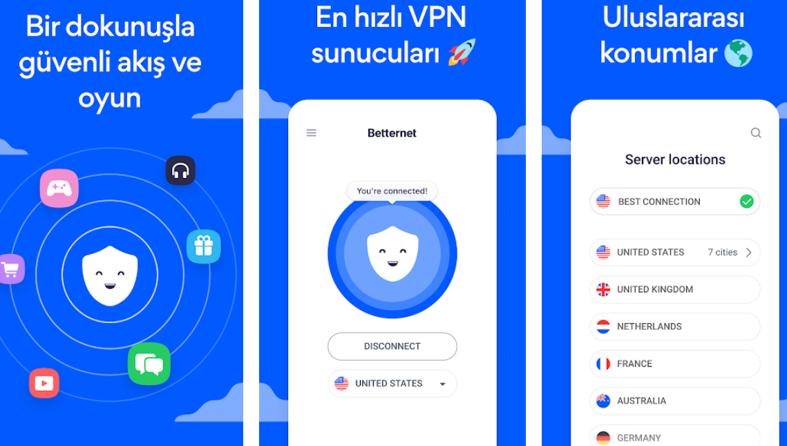 Betternet VPN APK indir - indirVip