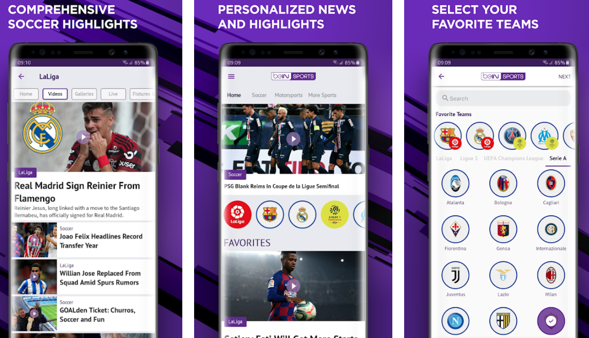 beIN SPORTS (APK) indir Canlı Maç izle - indirVip